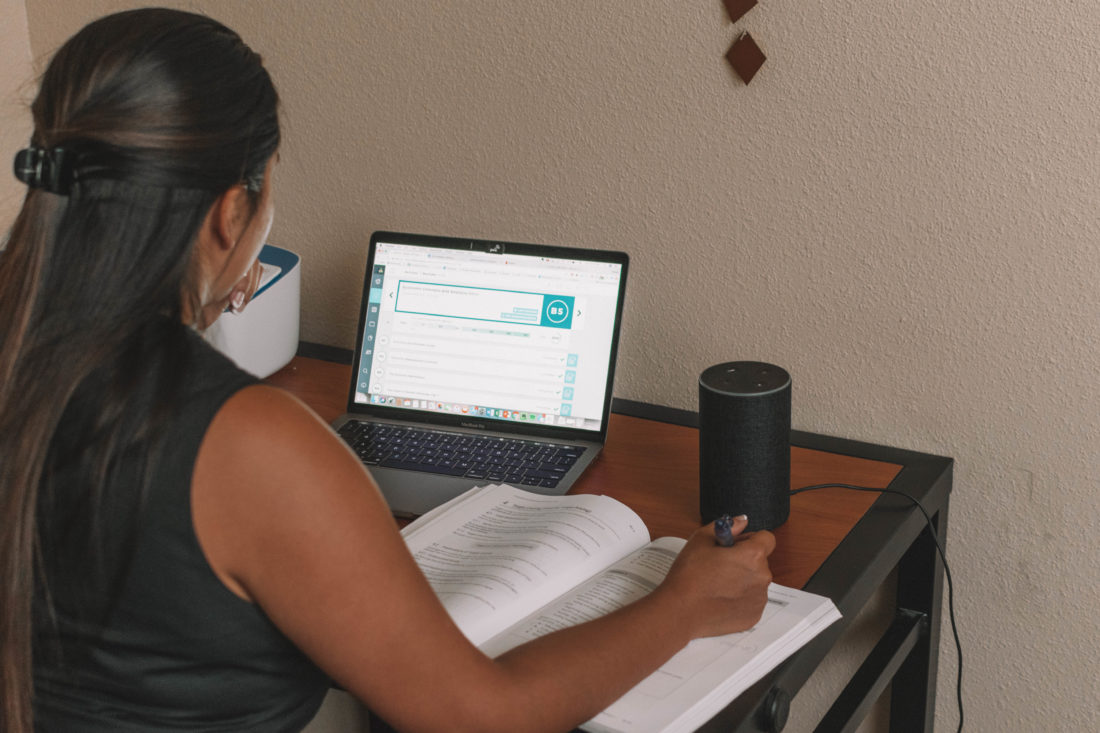 Meet my personal assistant, Alexa. - Curated by Kirsten