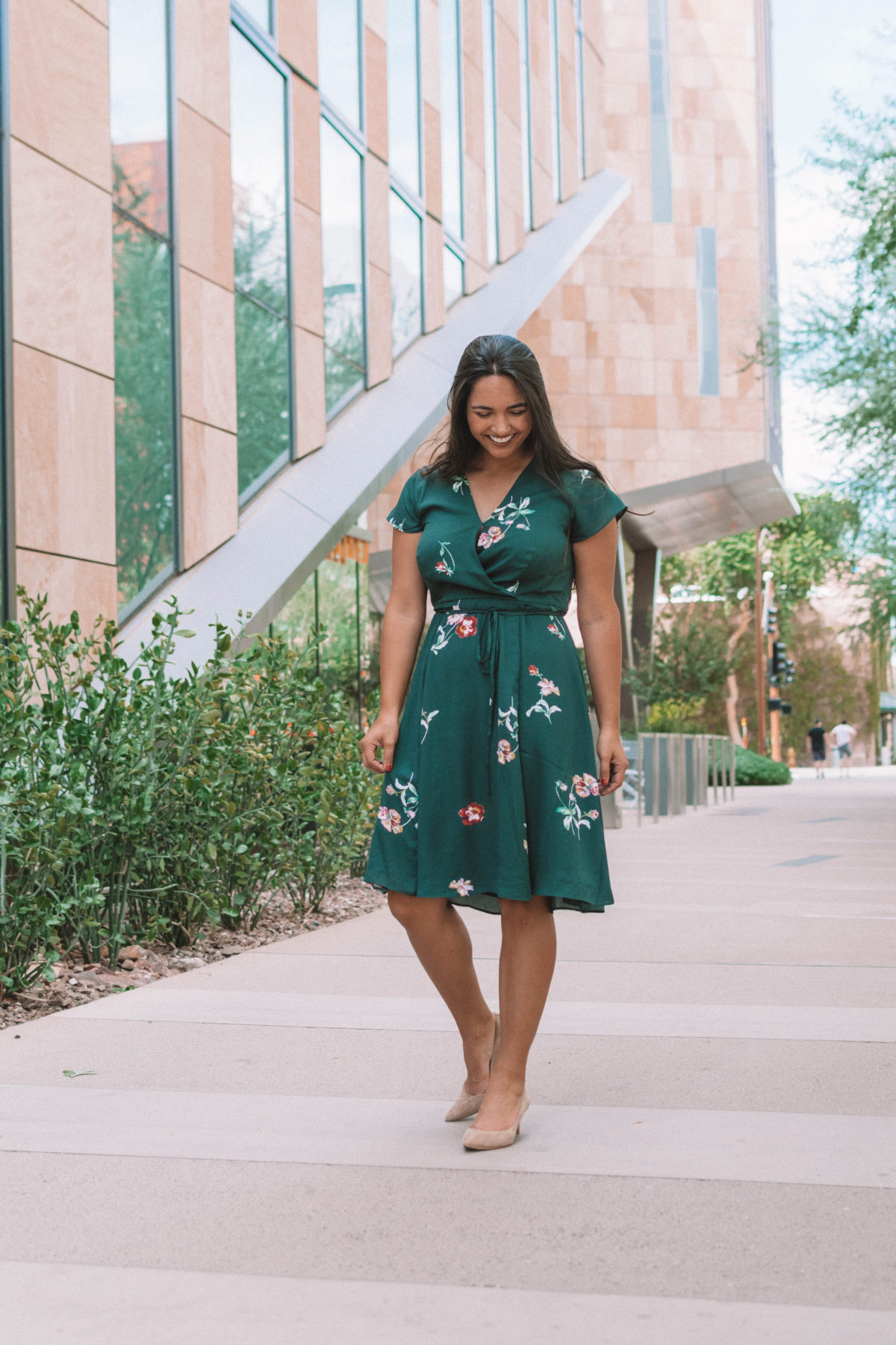 This Floral Dress will Transition Seamlessly into Fall - Curated by Kirsten