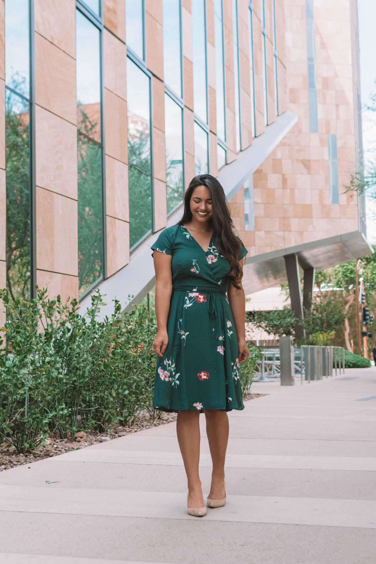This Floral Dress will Transition Seamlessly into Fall - Curated by Kirsten