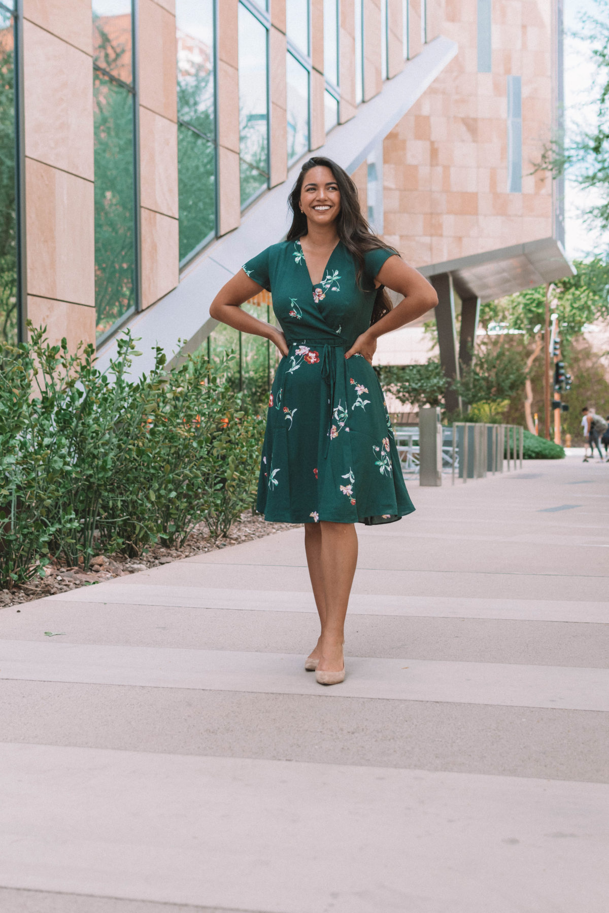 This Floral Dress will Transition Seamlessly into Fall - Curated by Kirsten