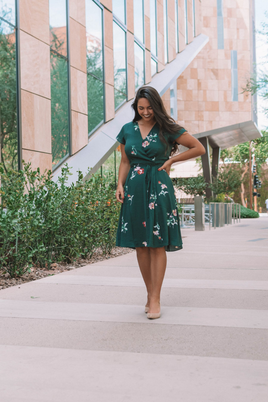 This Floral Dress will Transition Seamlessly into Fall - Curated by Kirsten